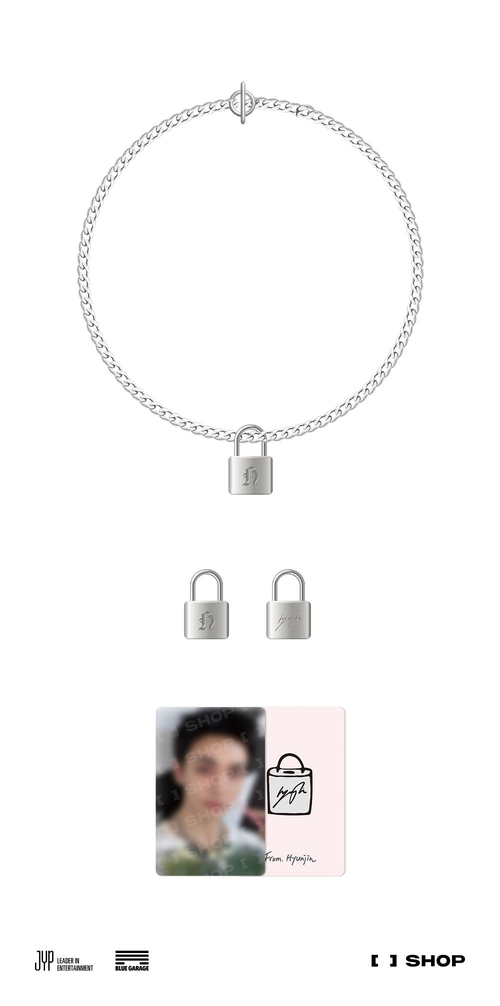 Stray Kids - Necklace by HYUNJIN [dominATE : celebrATE] [Pre-Order] – eunjae store