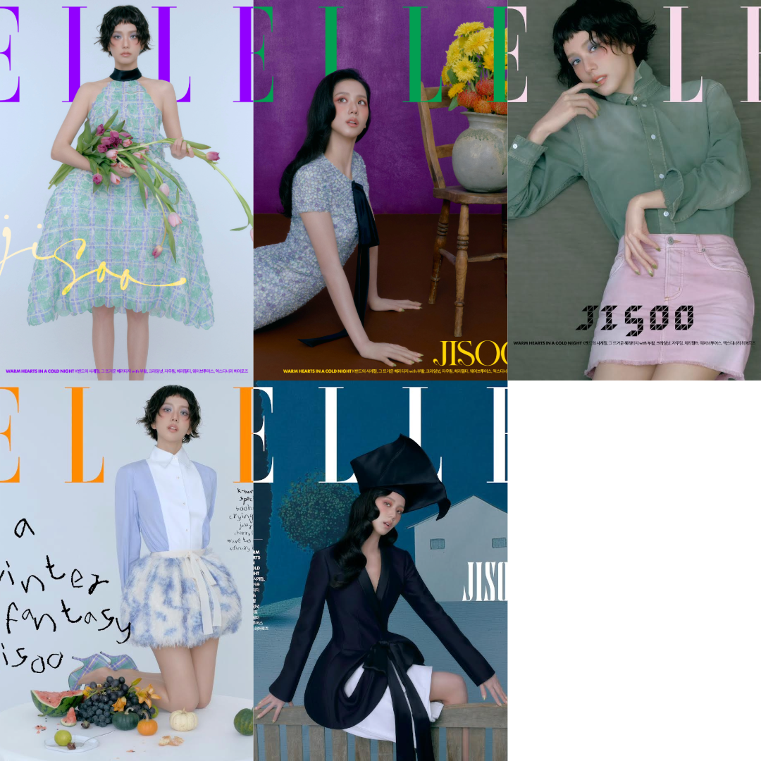 ELLE Korea Magazine 2025.12 (Cover: BLACKPINK JISOO) - ELLE Korea ...