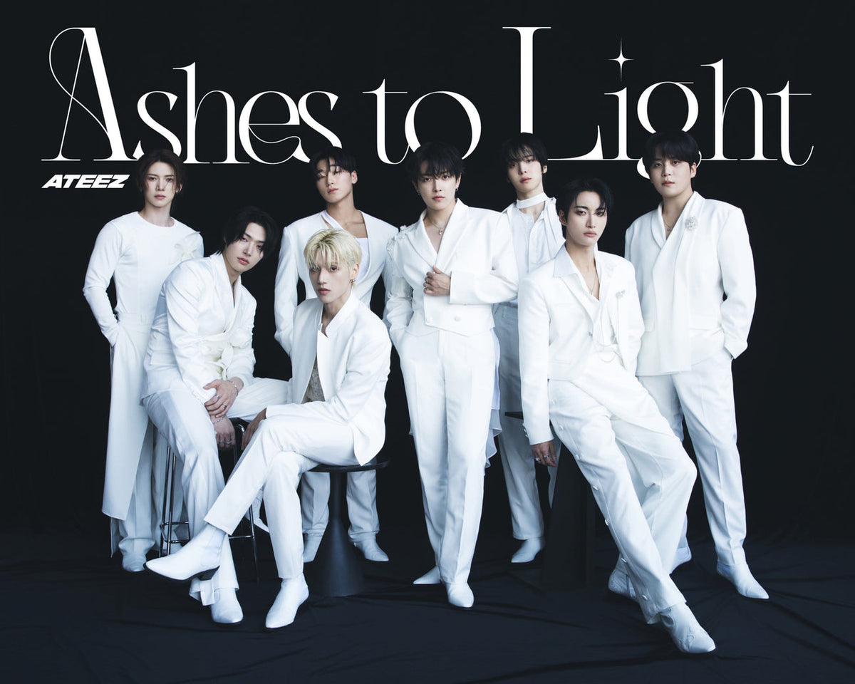 ATEEZ - Ashes to Light (Japan 2nd Full Album) Standard Edition - KQ Entertainment – eunjae store